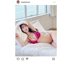 #2i2・天羽希純、赤いランジェリーが刺激的なセクシーオフショット公開 | WWSチャンネル